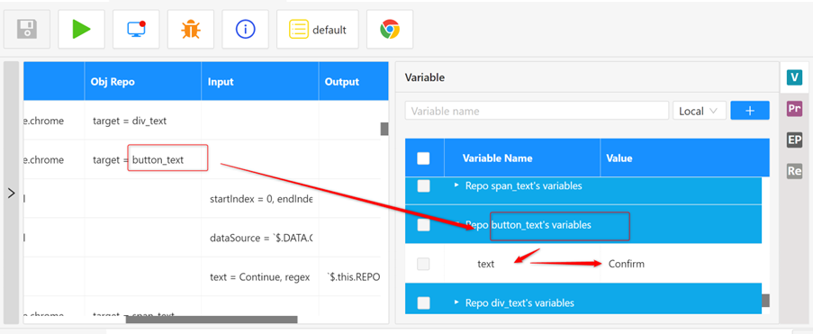 Identify Dynamic Ui Object 